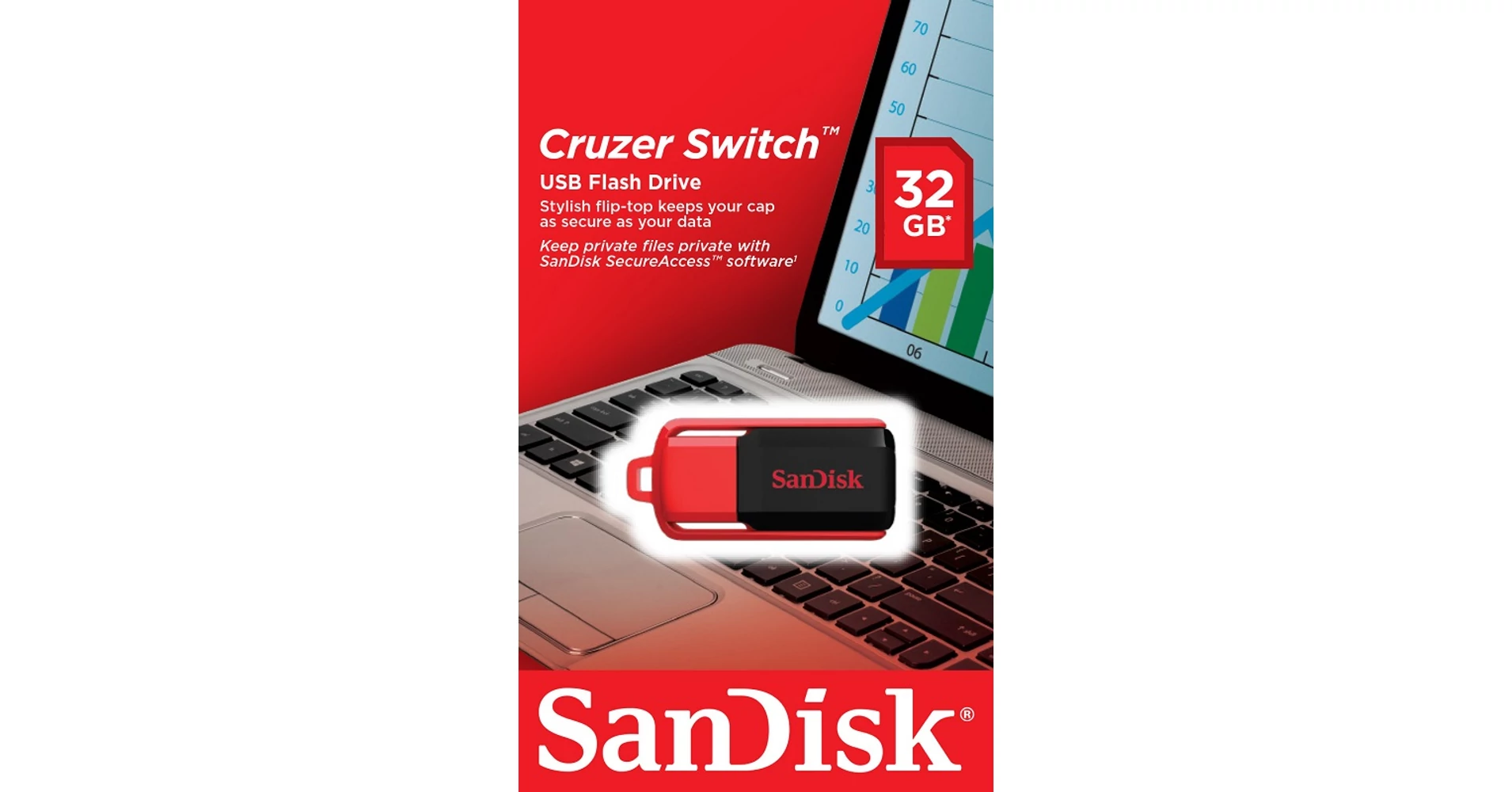 SANDISK USB 2.0 PENDRIVE CRUZER SWITCH 32GB - DVDLEMEZBOLT.SHOP Írható ...